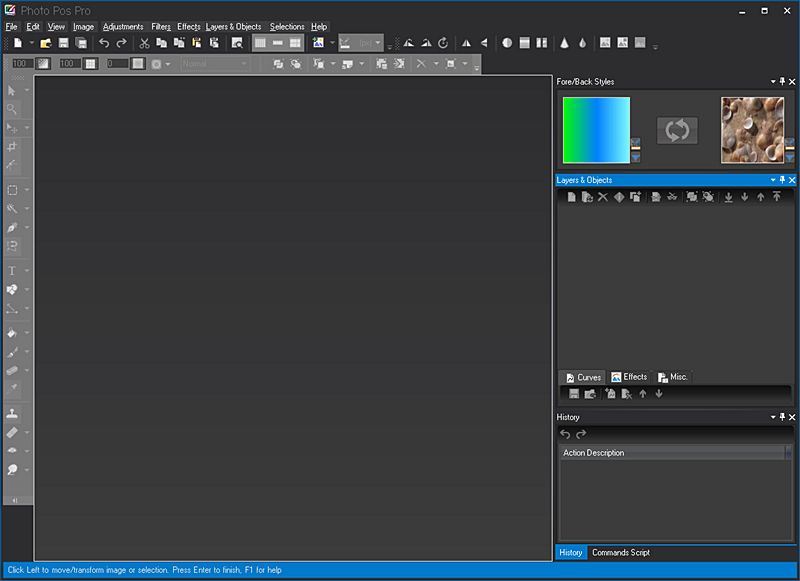 Photo Pos Pro V4 free photo editor Online Help - Overview & Quick Start